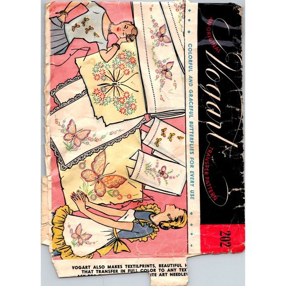 Vogart | Office | Vintage Vogart Transfer Patterns 22 Colorful And ...